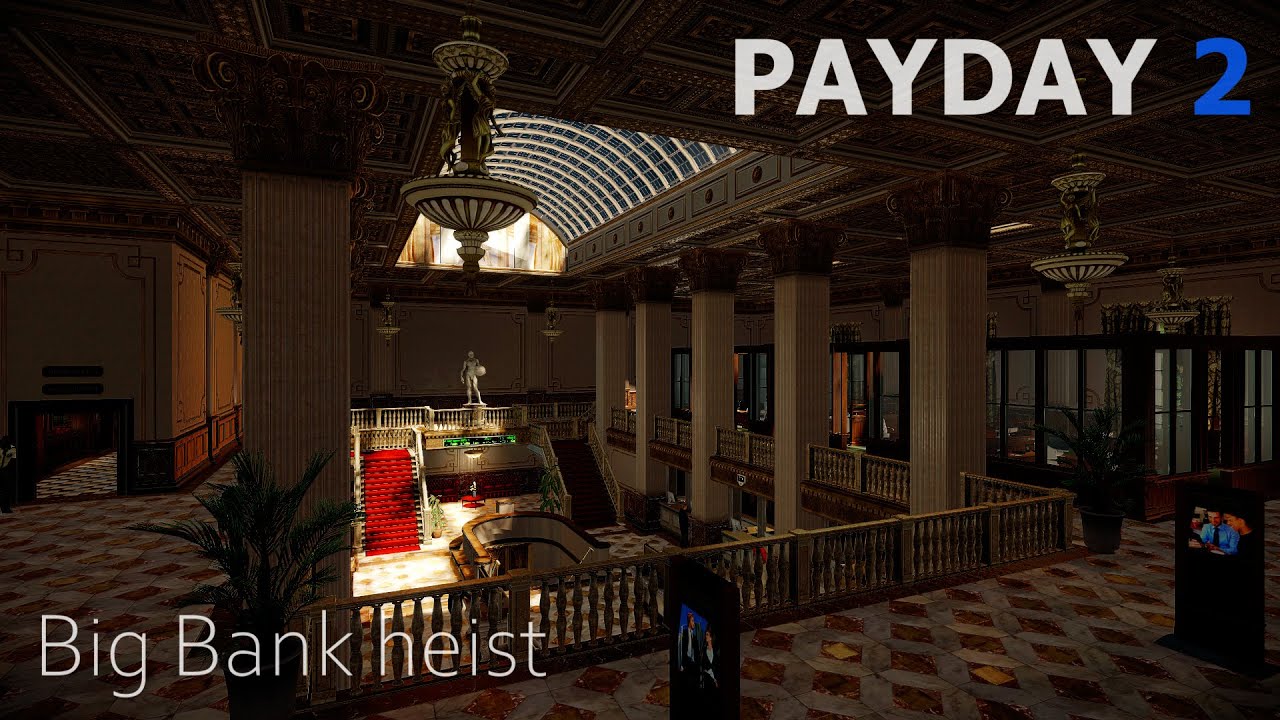 PAYDAY 2 Big Bank heist DS OD solo hacker - YouTube