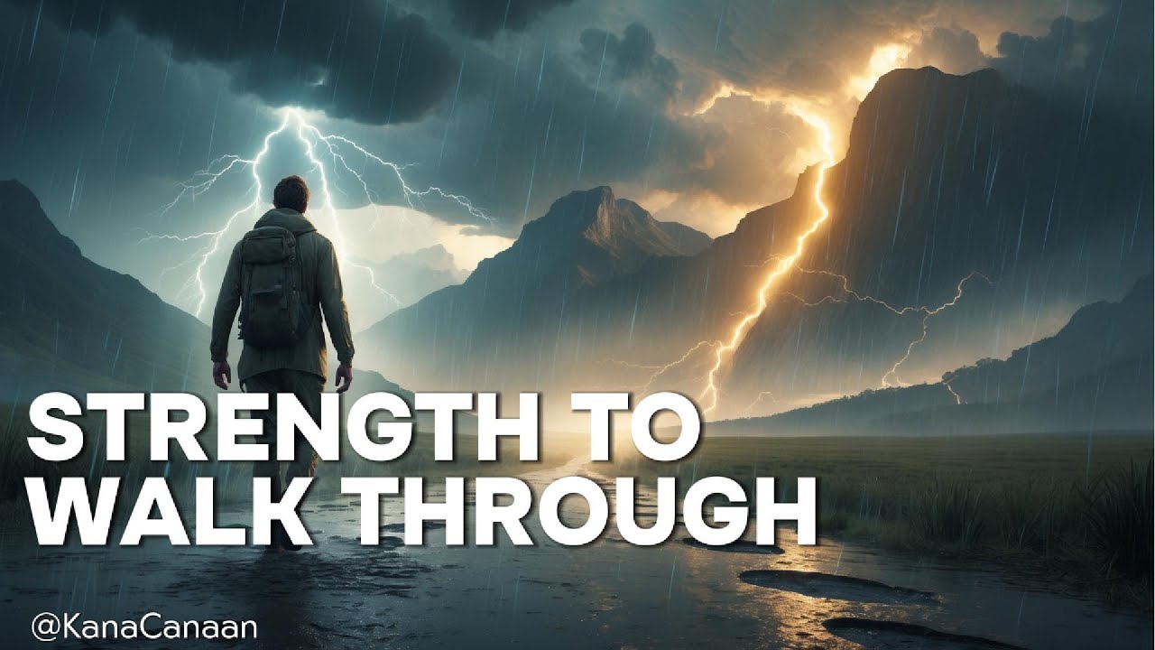 Strength to Walk Through - An Overcoming Trials Worship Song - YouTube