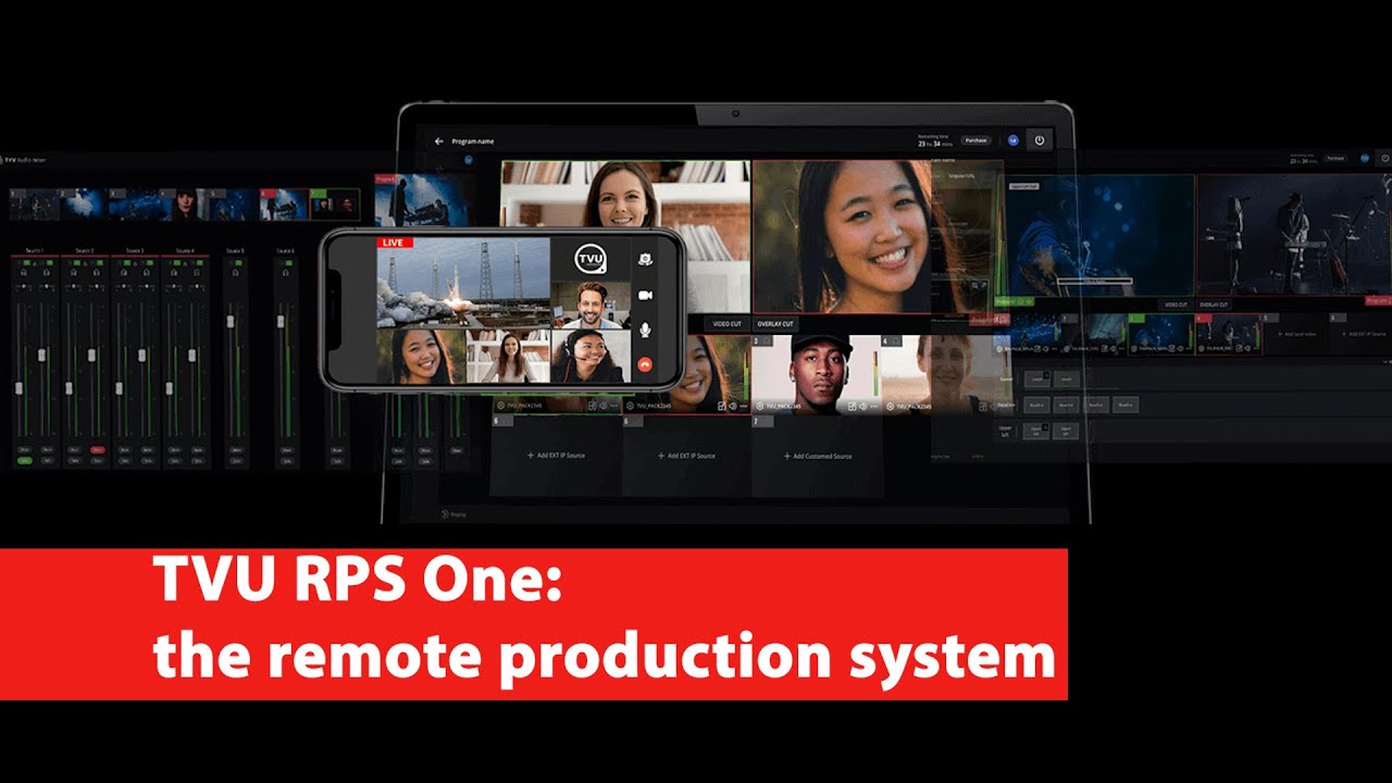 TVU RPS One: the remote production system - YouTube