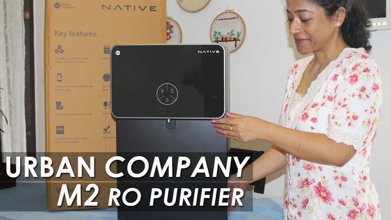 Best RO Water Purifier in India | Urban Company Native M2 RO Review - YouTube