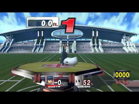 Super Smash Bros Brawl - Home Run Contest - Marth - YouTube