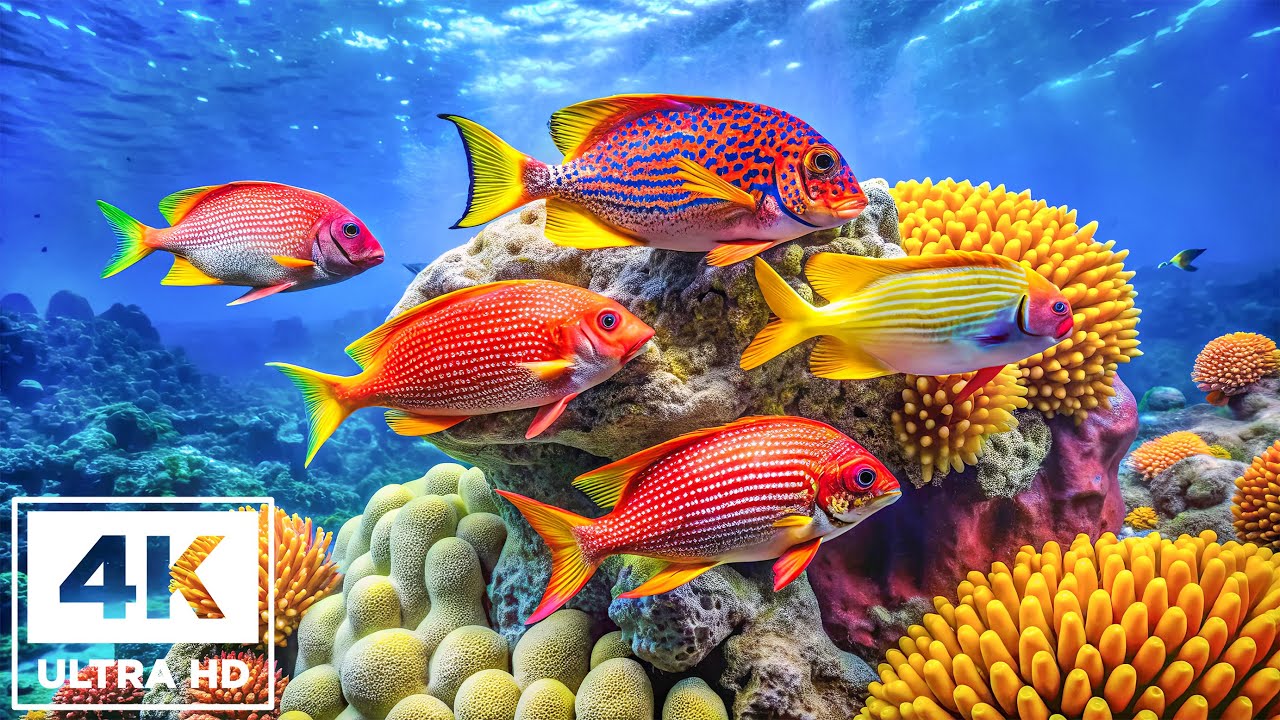 Marvel at Marine Life in the Ultimate 4K Ultra HD Aquarium – Uncover ...