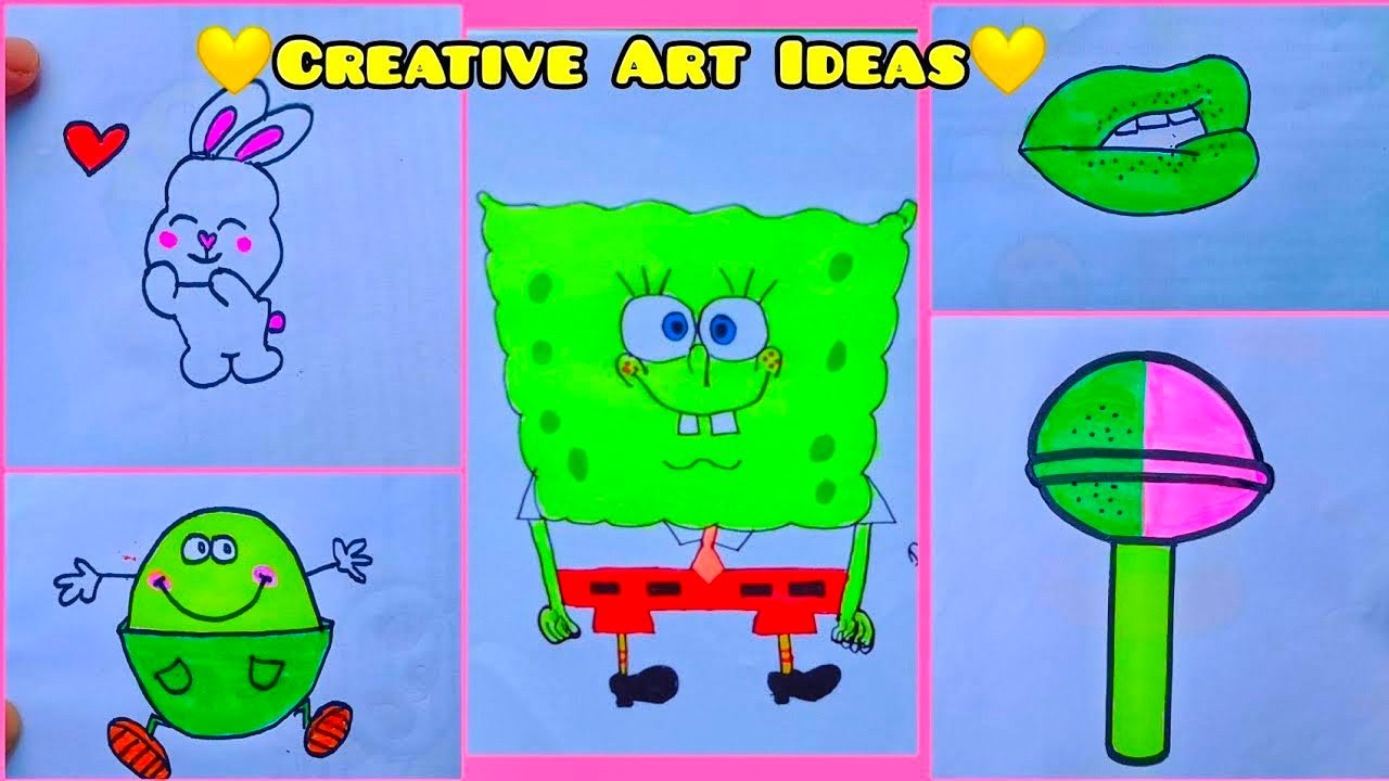 Creative art ideas💓Fun Artistic Short Video Compilations #art #fun # ...