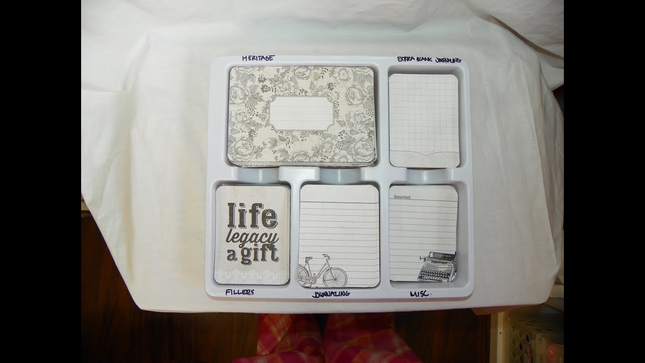 Project Life Set & Heritage Core Kit Share - YouTube