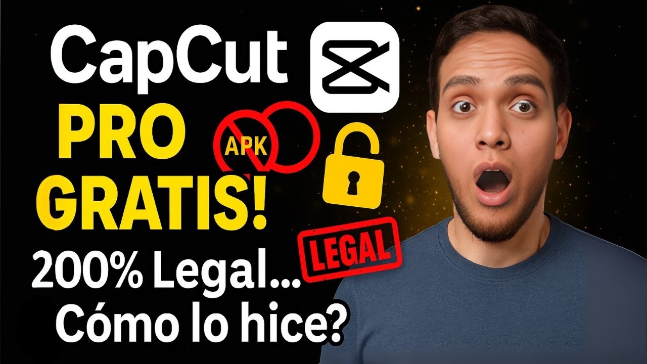 🎬 Como tener CapCut Pro 2025 GRATIS y legal 😱 Sin APKs ni links raros + 3 ediciones gratis🧠 ...