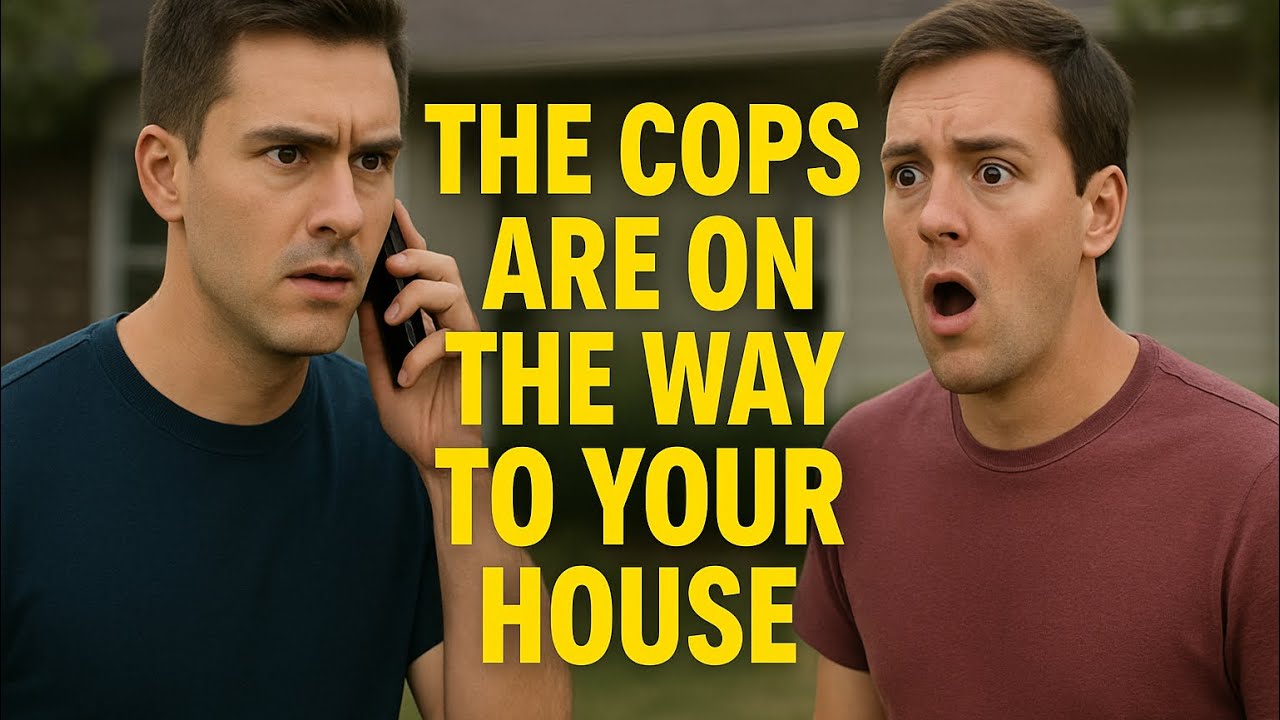 The cops are on your way to your house 🚨🚨‼️ #prankcall #prank #funny ...