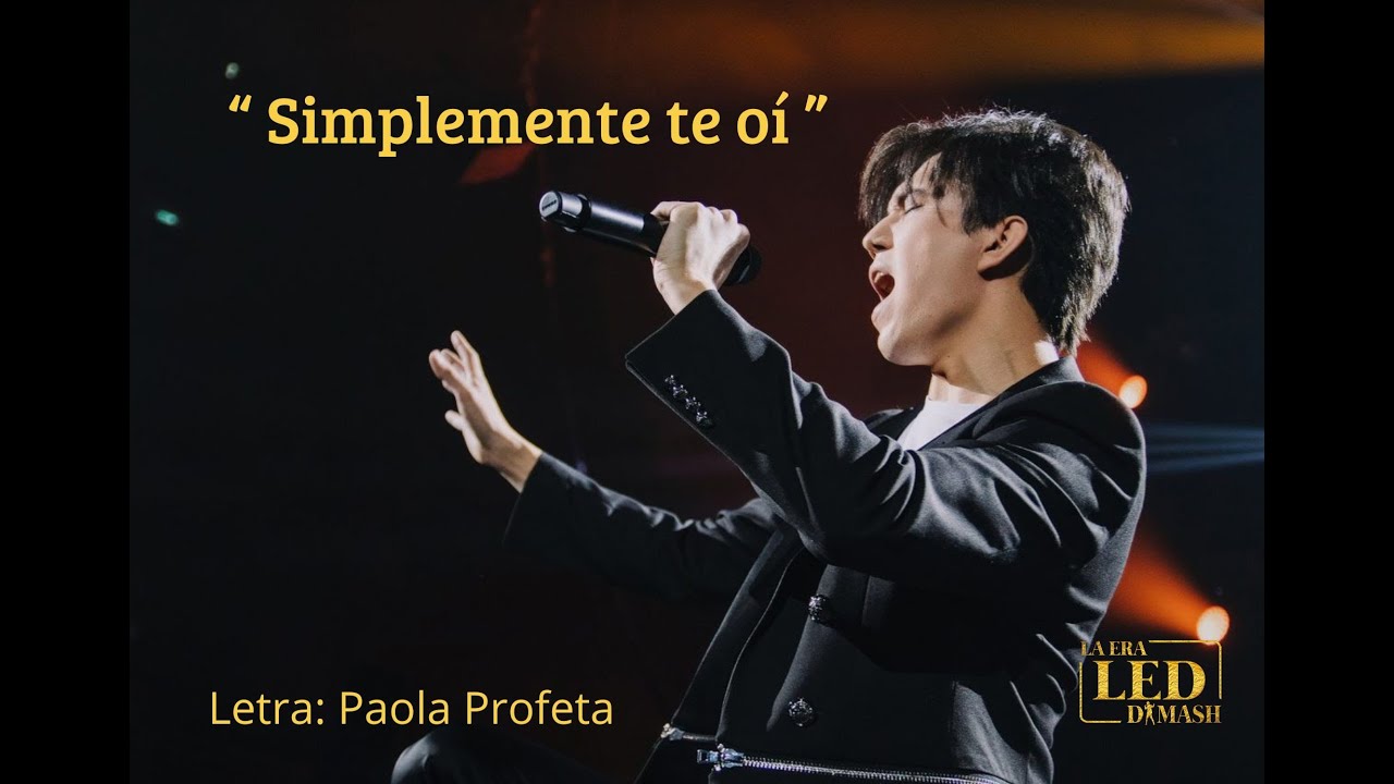 Tema a Dimash "SIMPLEMENTE TE OI" - YouTube
