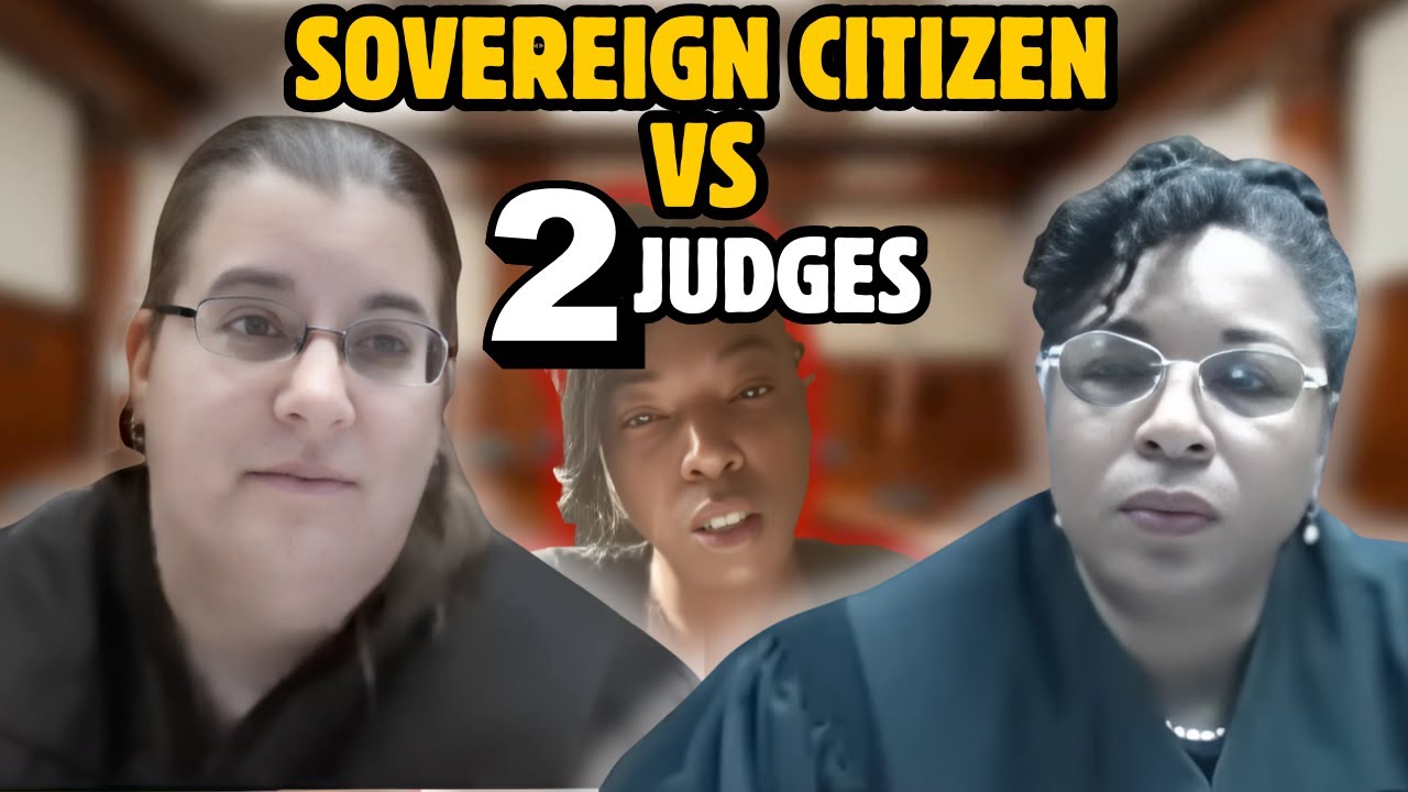 JUDGES CLASH WITH SOVEREIGN CITIZEN QUEEN IN EPIC COURTROOM BATTLE ...