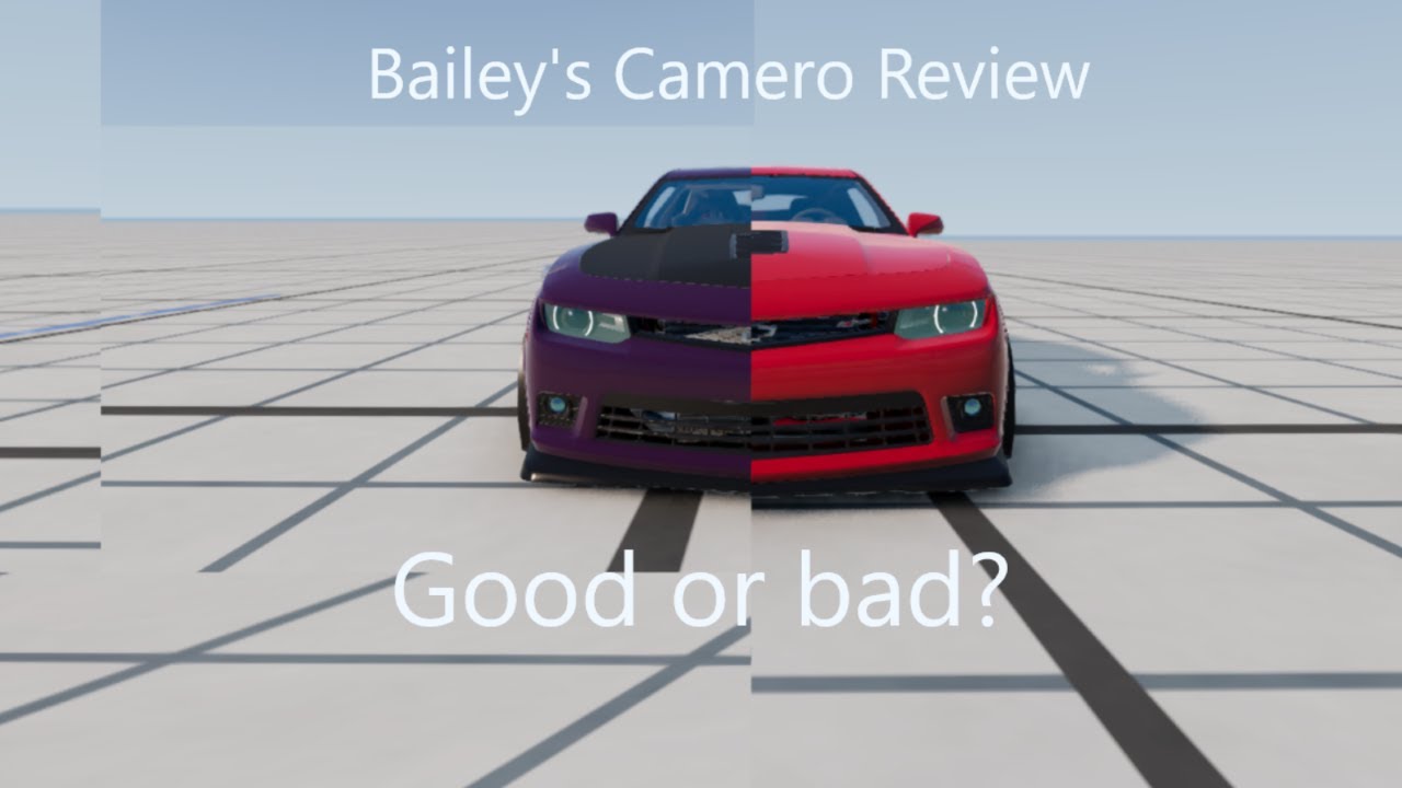 Bailey's Camero review -beamng.drive- - YouTube