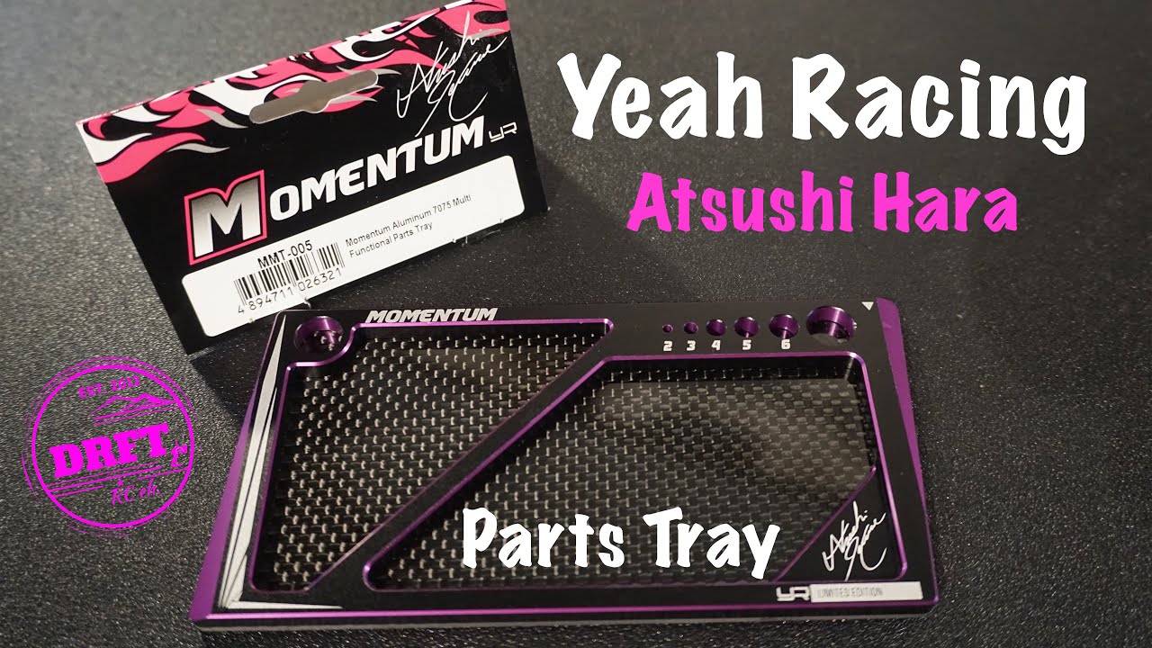 Yeah Racing - Momentum Atsushi Hara Parts Tray 7075 Aluminium ...