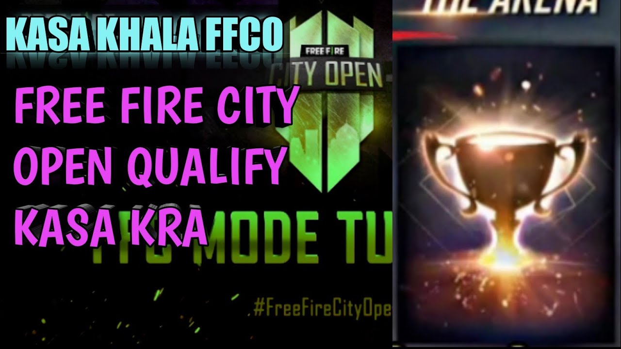 HOW TO PARTICIPATE IN FREE FIRE CITY OPEN || FREE FIRE CITY OPEN ALL ...