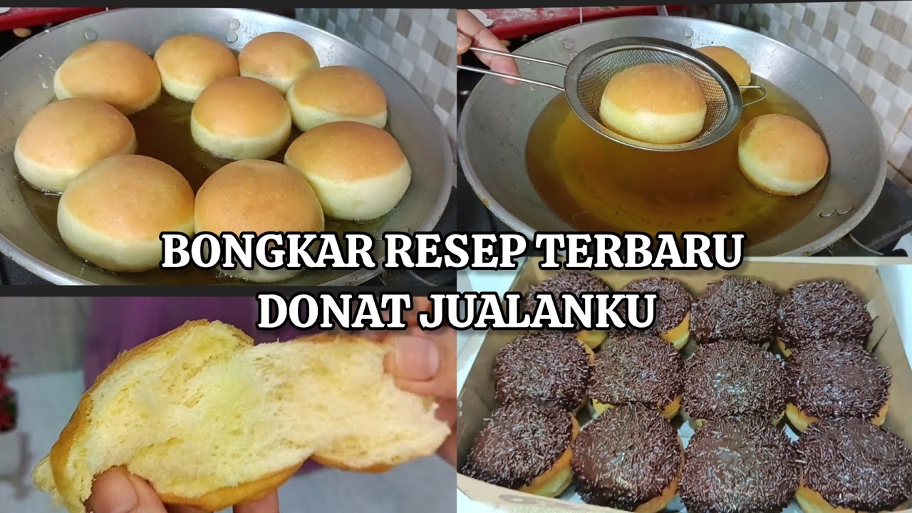 NYESEL GA NONTON VIDEO INI ADA RESEP TERBARU YANG BIKIN DONAT LEMBUT ...