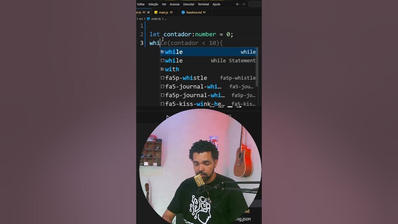 🔥Compreendendo o while no TypeScript - Aula completa no canal - #typescript #javascript - YouTube