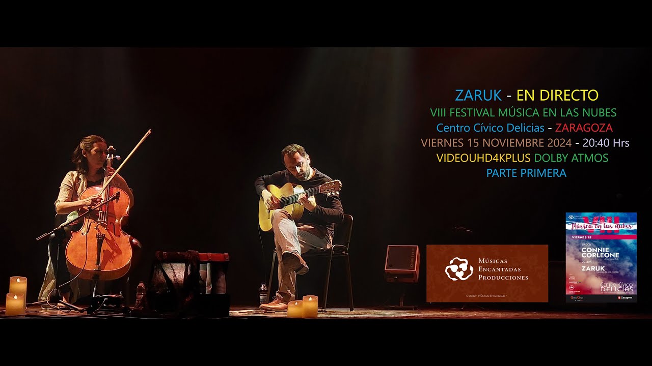 ZARUK -Directo VIII Festival Música en La nubes C.C Delicias ZAragoza ...