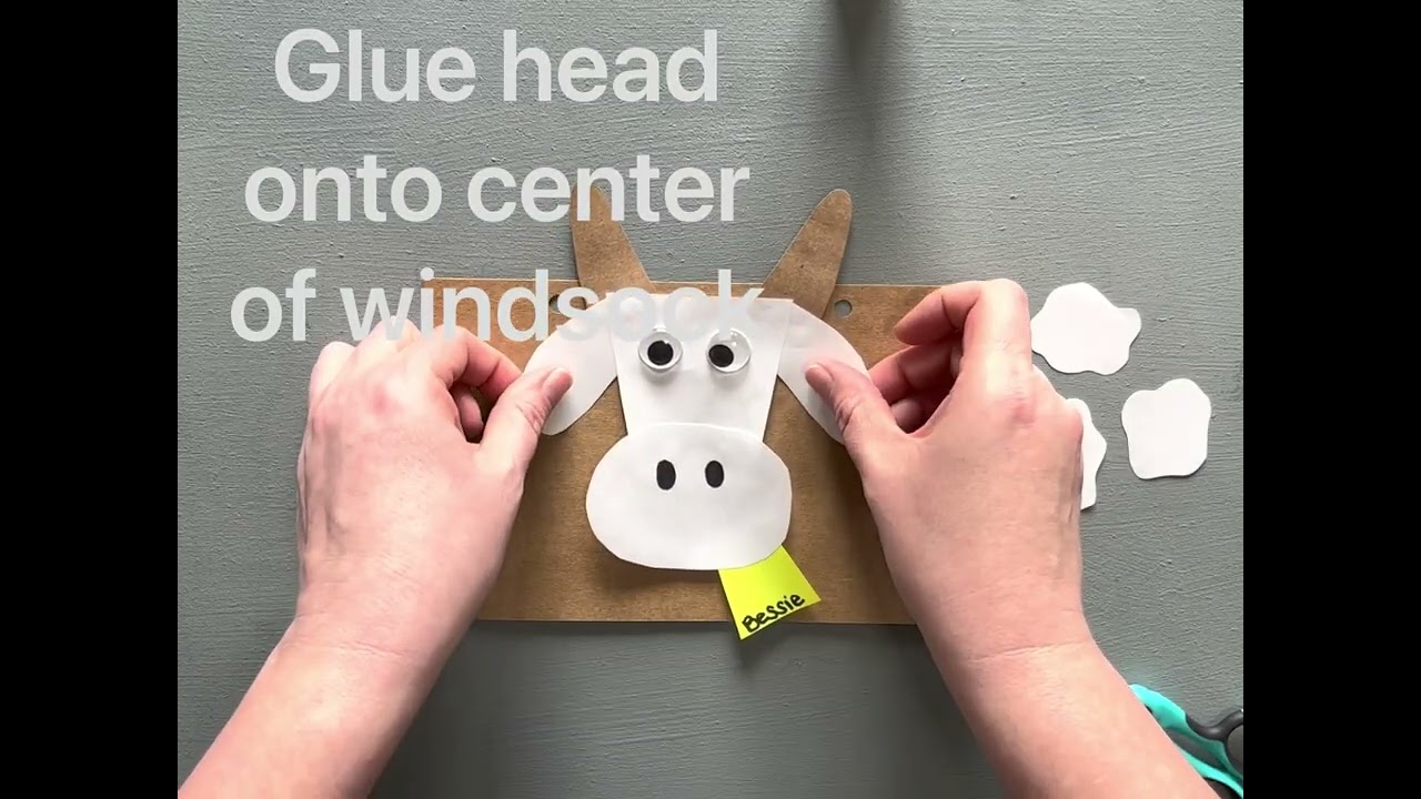 Cow Windsock Instructions - YouTube