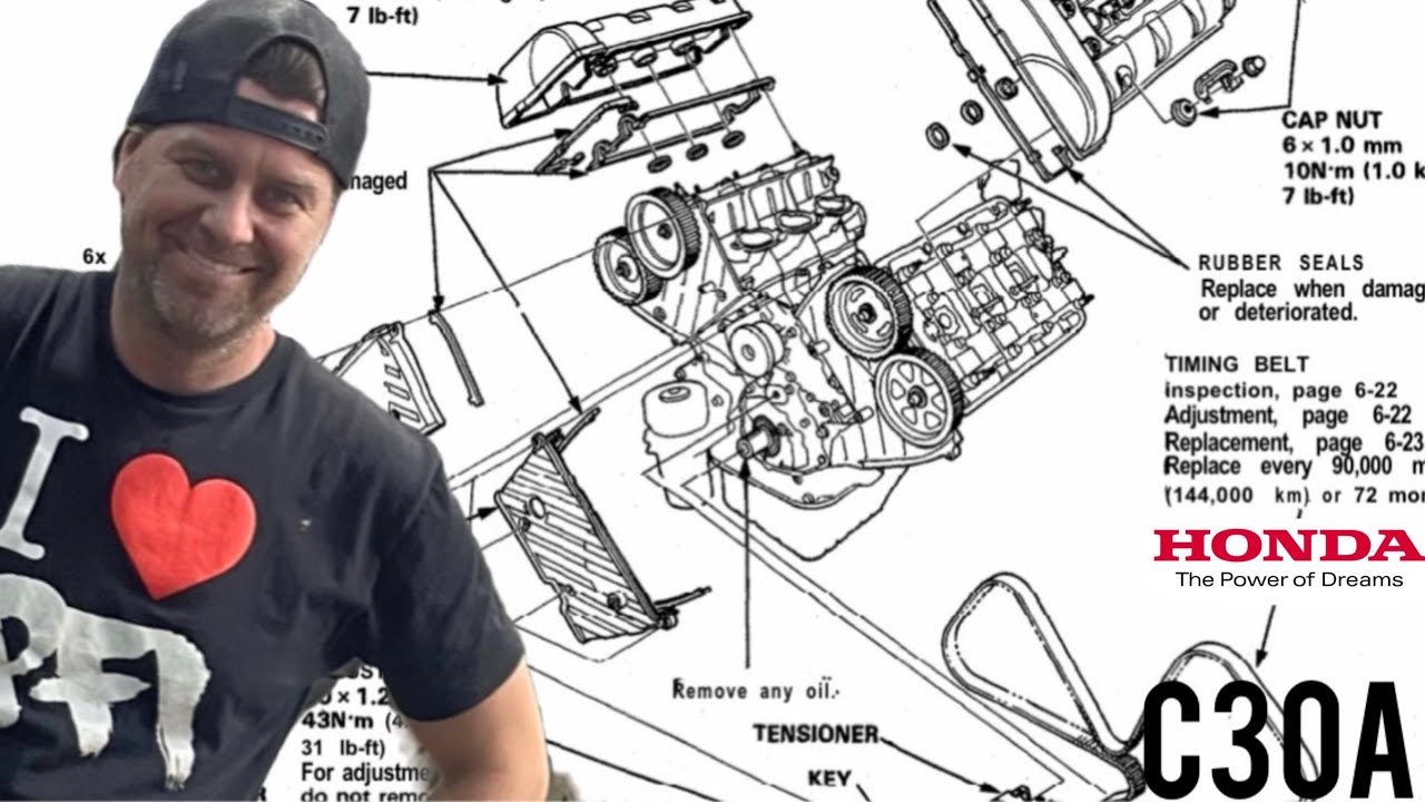 Insane Production Engine ! Assembling The NSX C30A ! Godfather of VTec ...