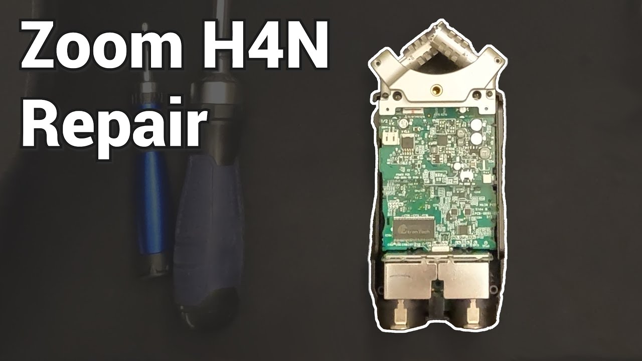 Zoom H4N Pro: How to fix broken buttons - YouTube