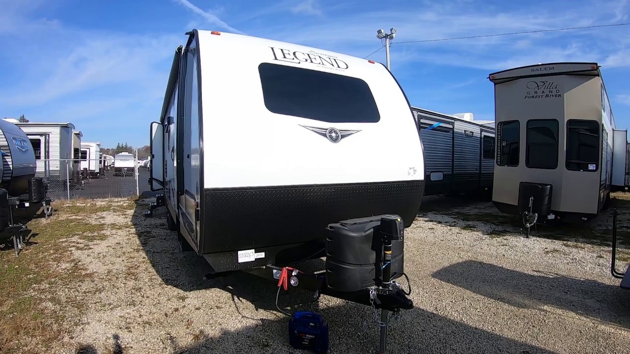2020 Forest River Surveyor Legend 296QBLE Travel Trailer Walk Through ...
