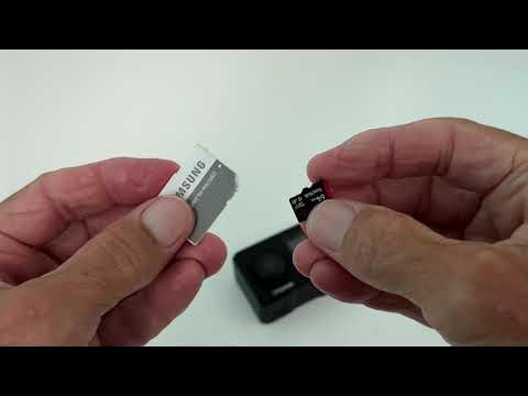 How to use a microSD card adapter - YouTube