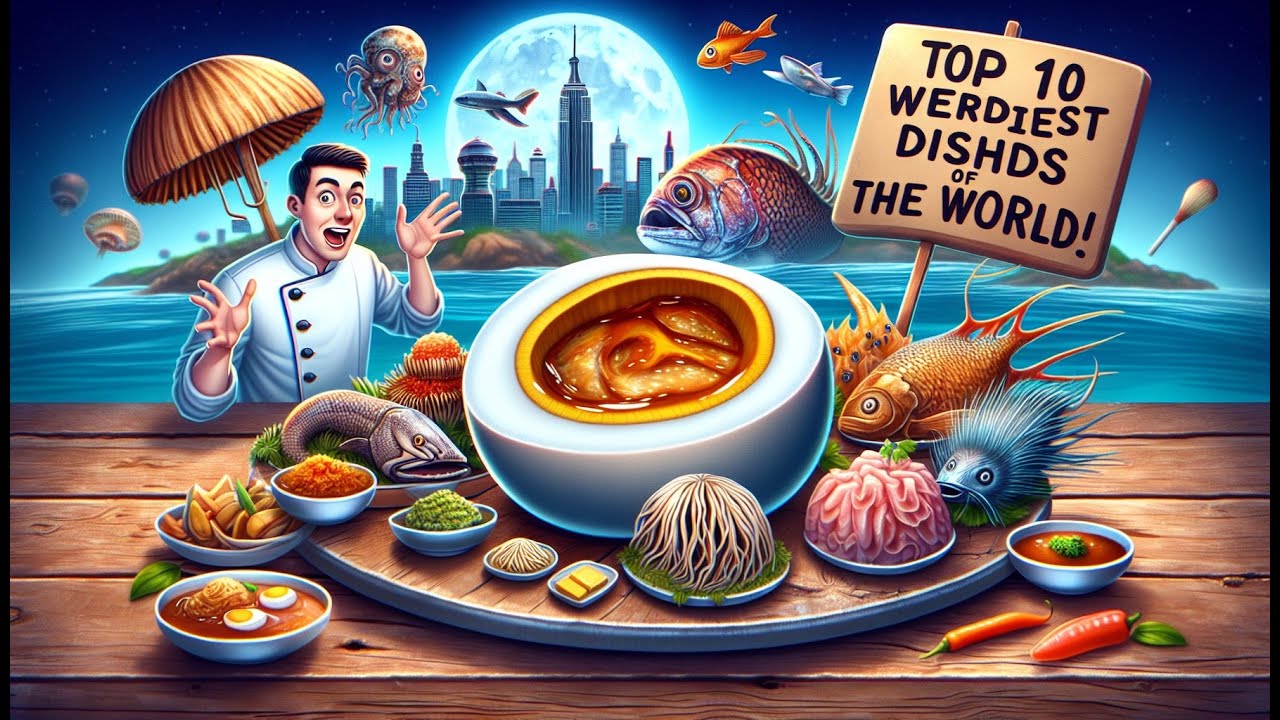 Top 10 Weirdest Dishes of the world - YouTube