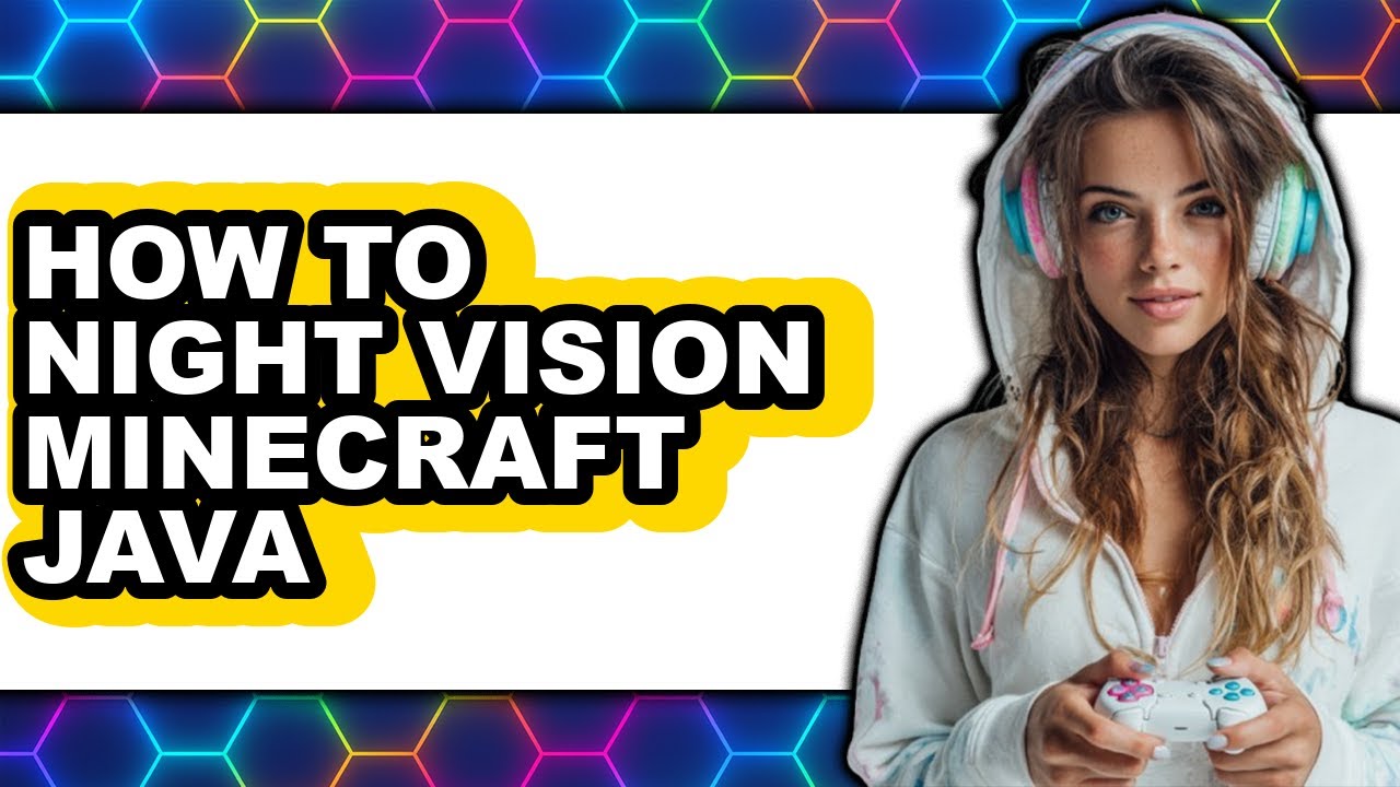 How to Night Vision Minecraft Java - Full Guide - YouTube