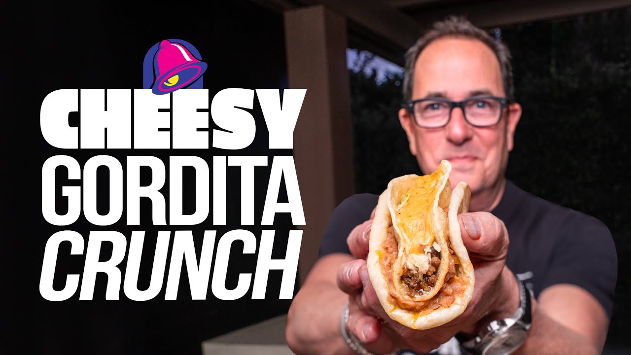 THE BEST CHEESY GORDITA CRUNCH FROM TACO BELL AT HOME| SAM THE COOKING ...