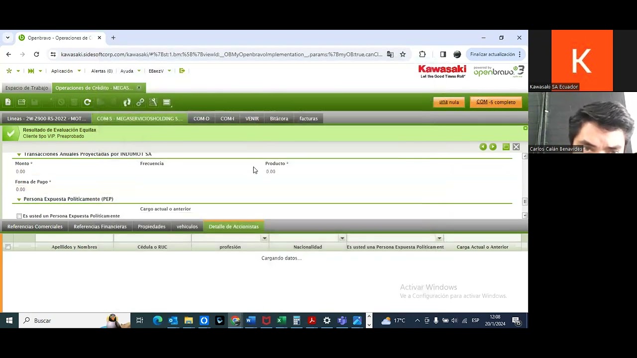 Operaciones de crédito (Openbravo) - YouTube
