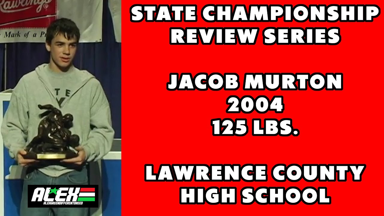 State Wrestling Championship match review w/ Jacob Murton (Lawrence ...