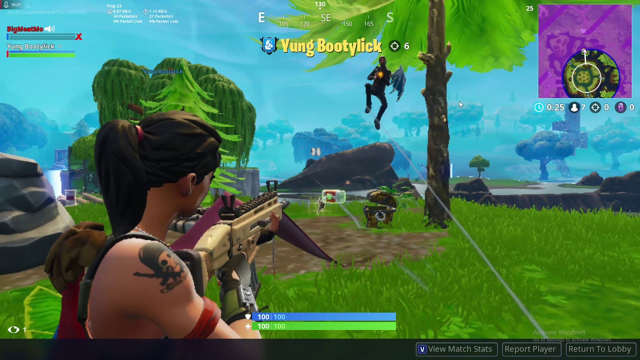 Fortnite Cube Explosion! W/ Clutch Ending!!!! - YouTube