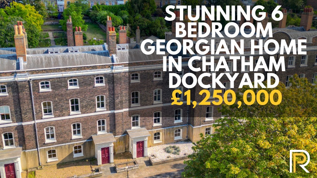 Stunning 6 Bedroom Georgian home in The Historic Chatham Dockyard ...