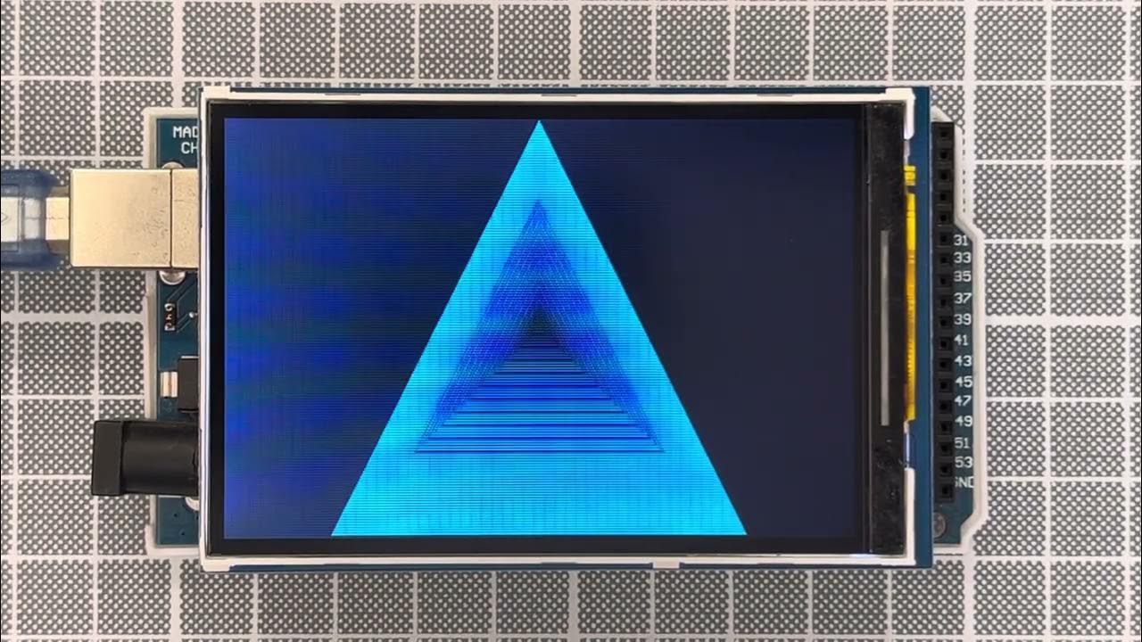 Arduino_GFX ILI9486 on Mega 2560 - YouTube