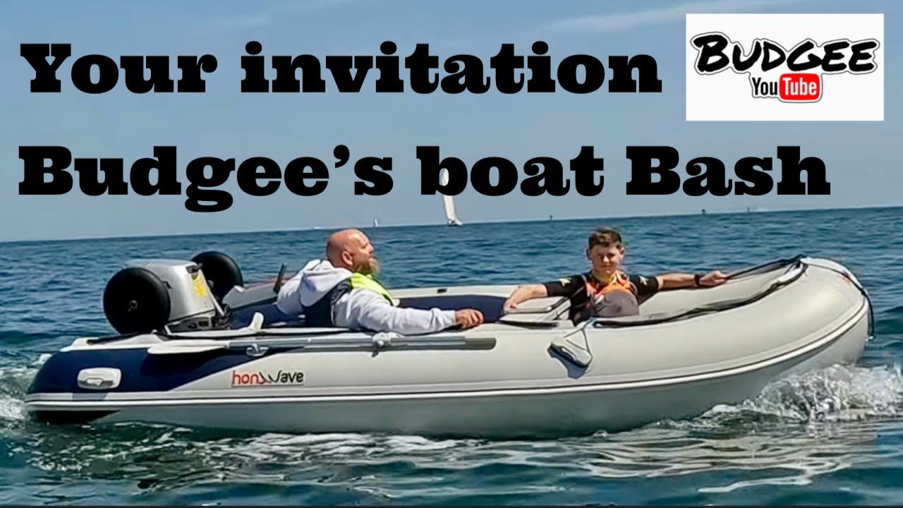Budgee's Boat Bash {meet up}, This is your invitation. - YouTube