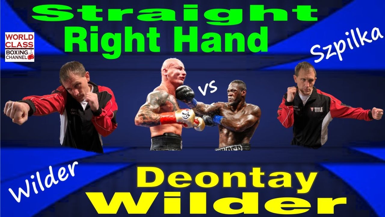How Wilder Uses His Straight Right Hand | Learn The Punch To Beat A ...