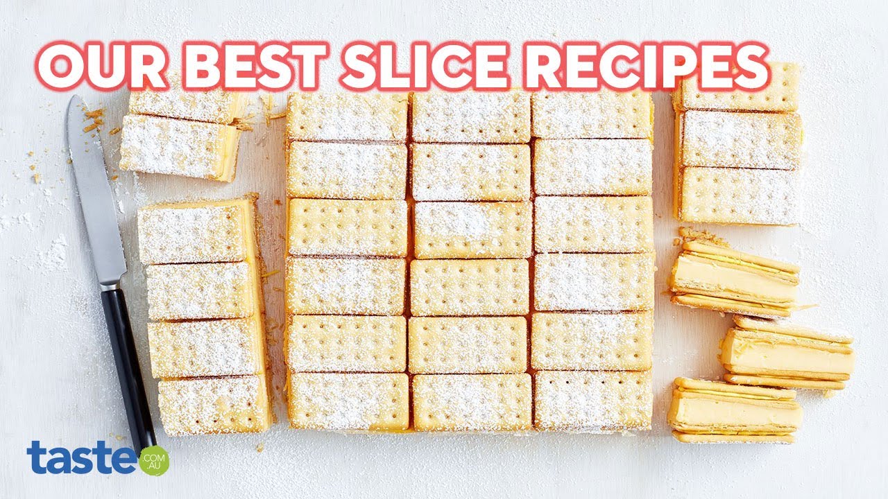 How to make our best slice recipes | taste.com.au - YouTube