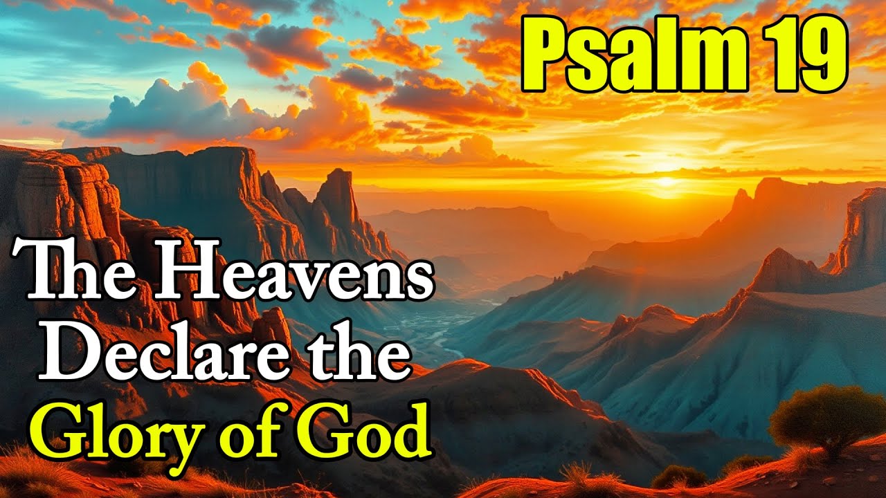 The Glory of God in Creation | Psalm 19 (ESV) Song - YouTube