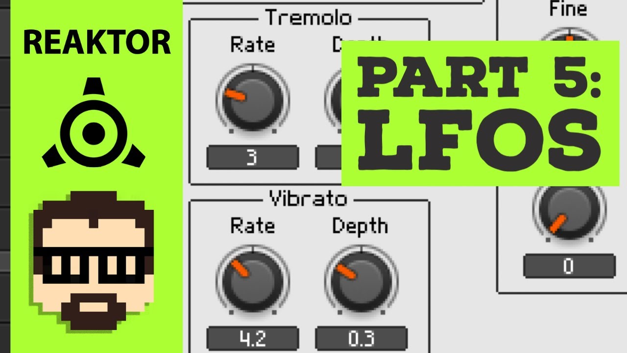 Reaktor Primary 5: LFO (Low-Frequency Oscillator) Tutorial | Simon ...