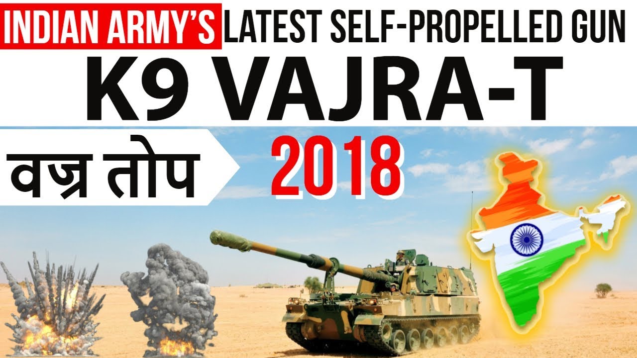 Indian Army's latest self-propelled Howitzer K9 VAJRA-T - Current ...