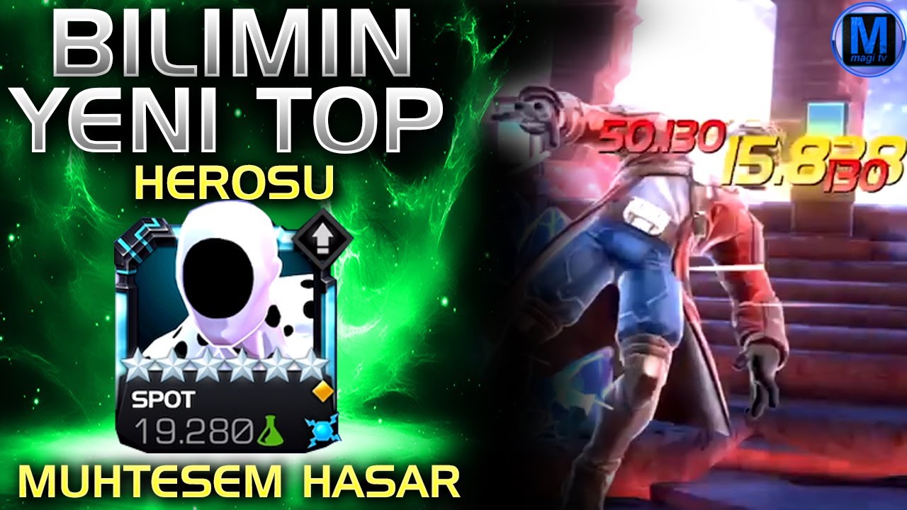 BİLİMİN YENİ TOP HEROSU - 6R4 KANAMA ZEHİR AÇIK MCOC SPOT GAME PLAY ...