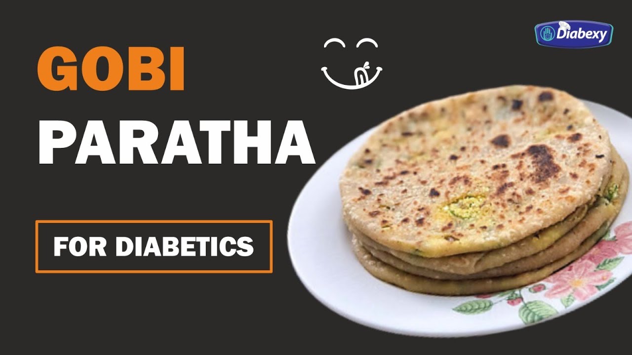 Gobi Paratha for Diabetics | Sugarless Recipes - YouTube