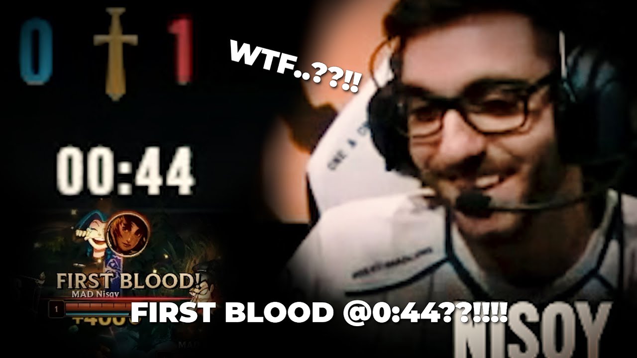 Fastest First Blood @Worlds2022, 0:44?!! | FNC - YouTube