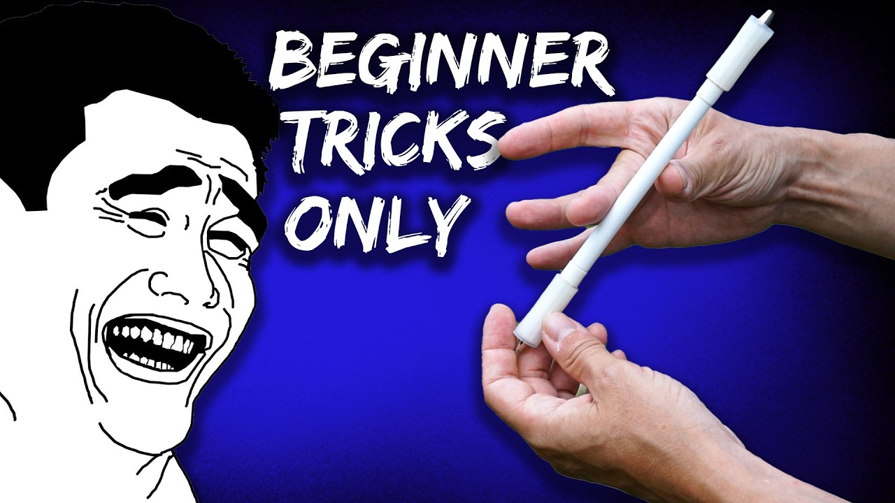 Simple Pen Spin Combo #5 That Looks Hard - YouTube