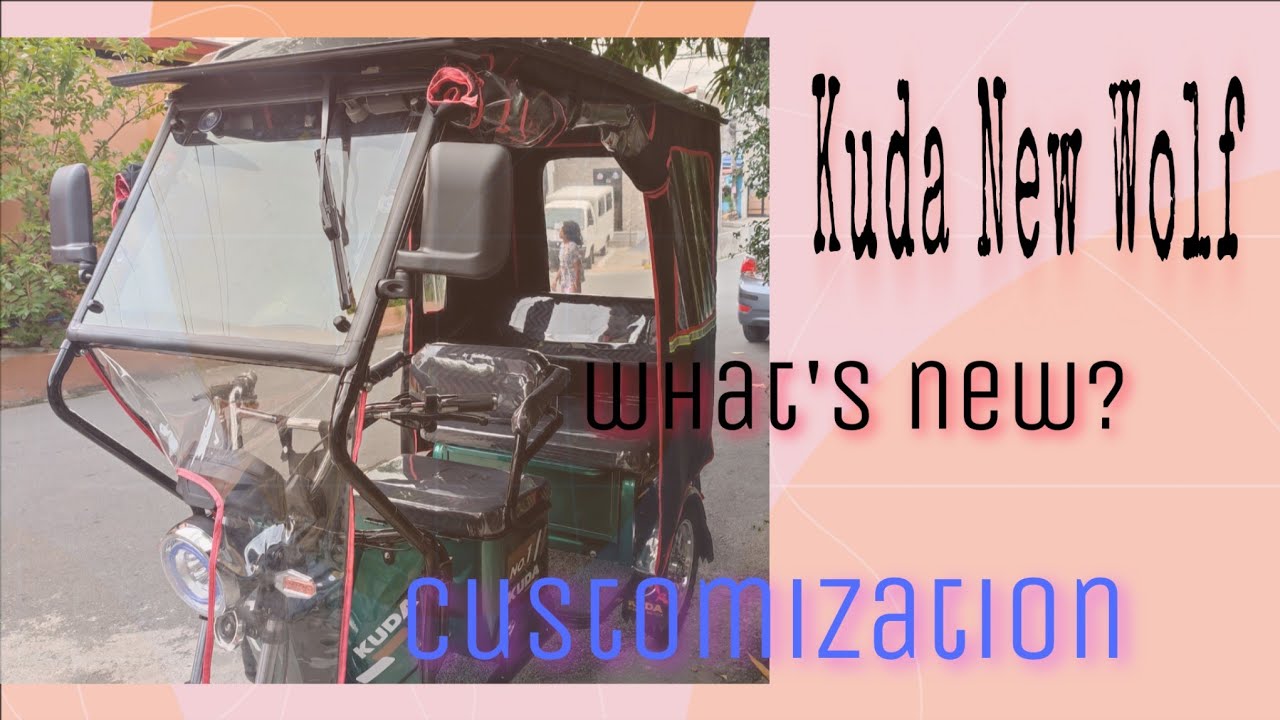 Kuda New Wolf DIY SET UP - ebike philippines - 3 wheels - YouTube