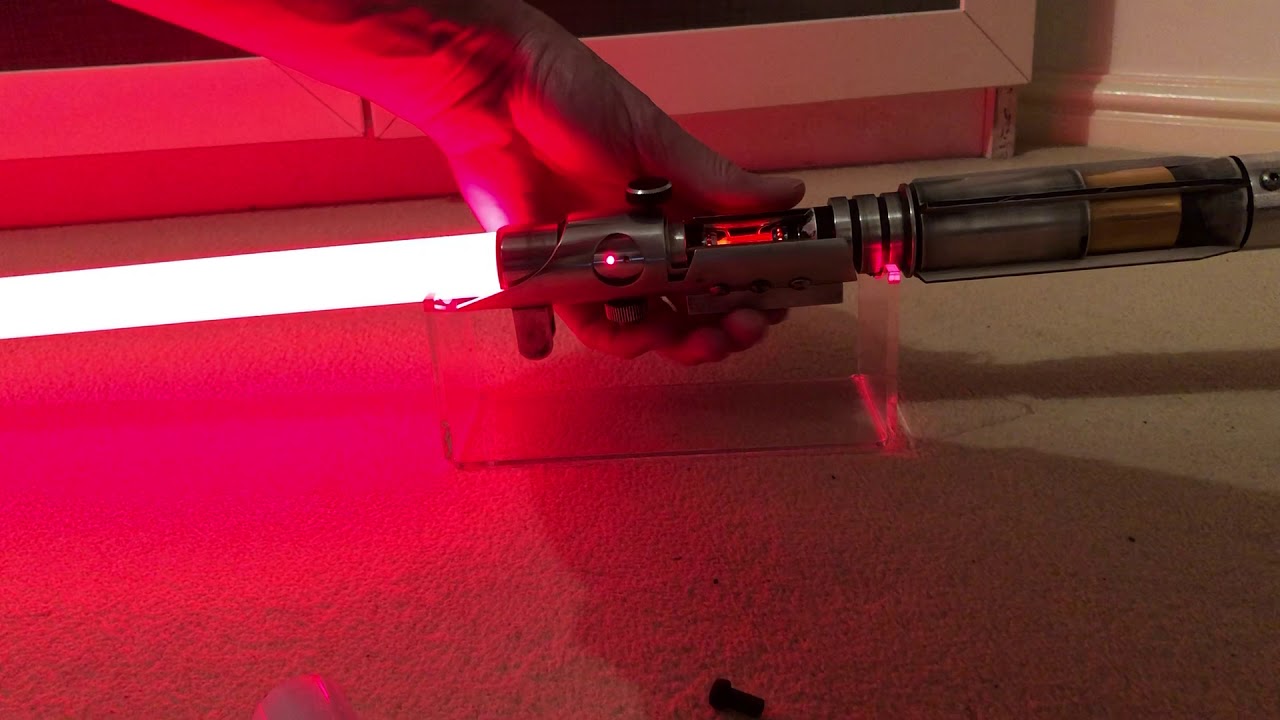 Saberforge Monarch starkiller lightsaber hilt with NEC Spark 2 ...