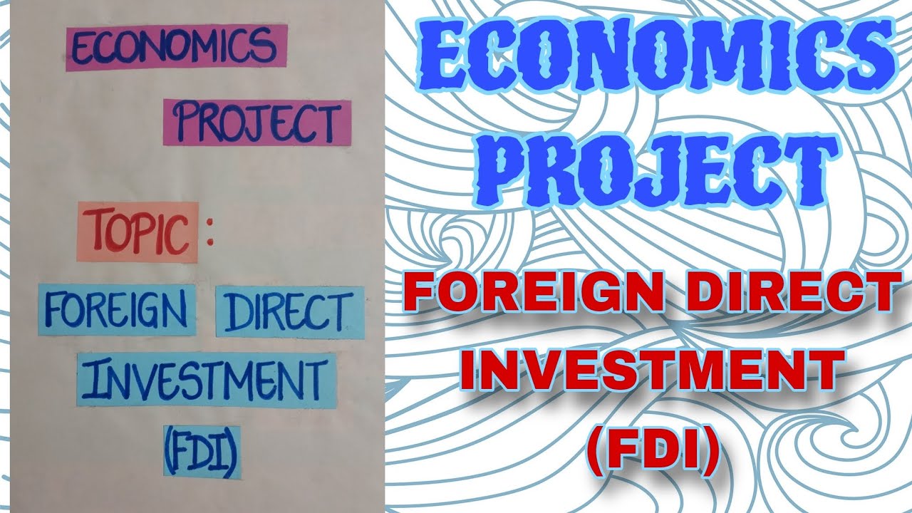 Economics Project FOREIGN DIRECT INVESTMENT (FDI) | FDI Project Class ...