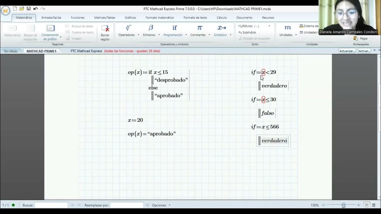 MathCad Prime - YouTube
