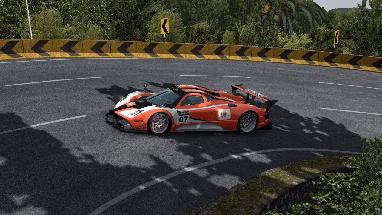 RaceRoom - Genting Highlands Highway- Pagani Zonda R - Hillclimb ...