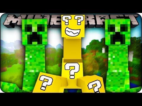 Minecraft - LUCKY BLOCK BOSS CHALLENGE - MUTANT CREEPER! (Lucky Block ...