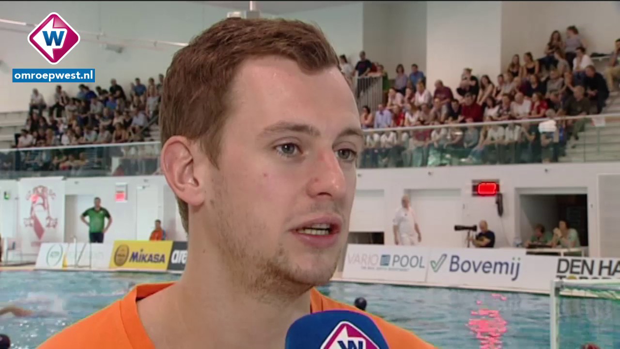 Robin van Galen en Kjeld Veenhuis over Nederlands waterpoloteam - YouTube