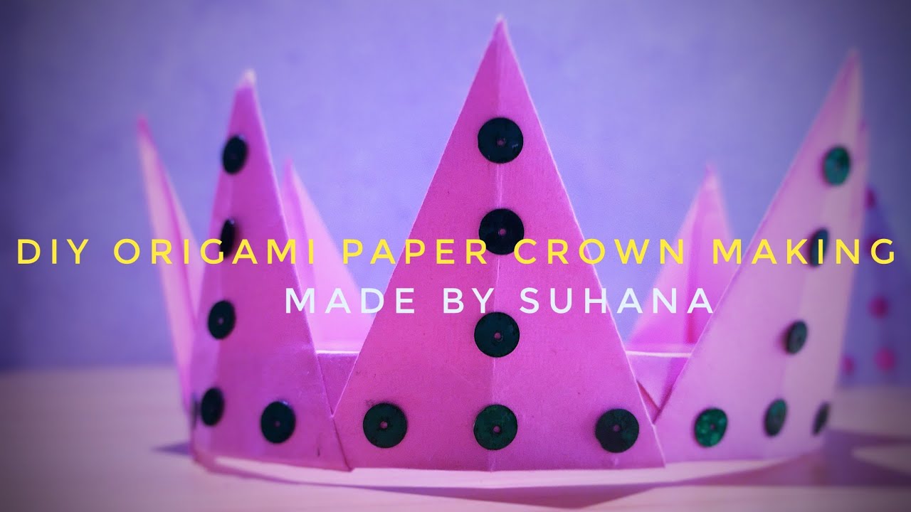 DIY Paper Crown || How to make paper crown || - YouTube