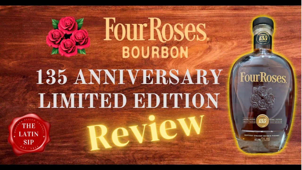 Four Roses 135th Years of Delicious Bourbon Review - YouTube